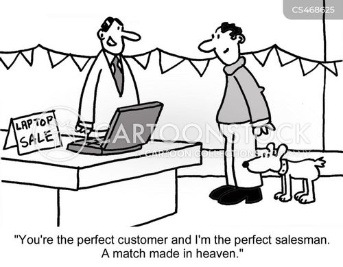 Salesman Cartoons and Comics - funny pictures from CartoonStock