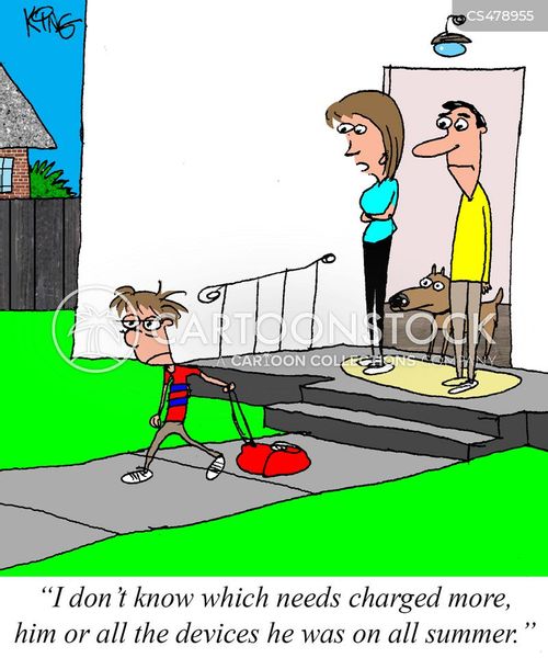 Recharging Cartoons and Comics - funny pictures from CartoonStock