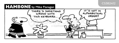 Keyboard Comedy Cartoons and Comics - funny pictures from CartoonStock