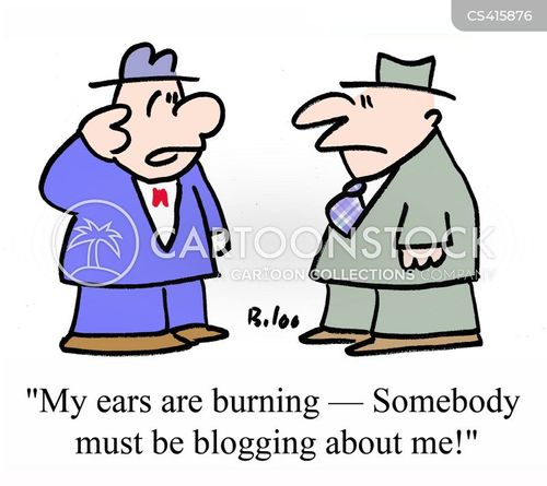 Burning Ears Cartoons and Comics - funny pictures from CartoonStock