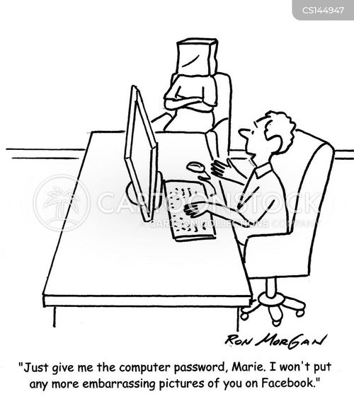 Computer Password Cartoons and Comics - funny pictures from CartoonStock
