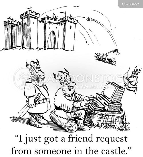 Friend Request Cartoons and Comics - funny pictures from CartoonStock