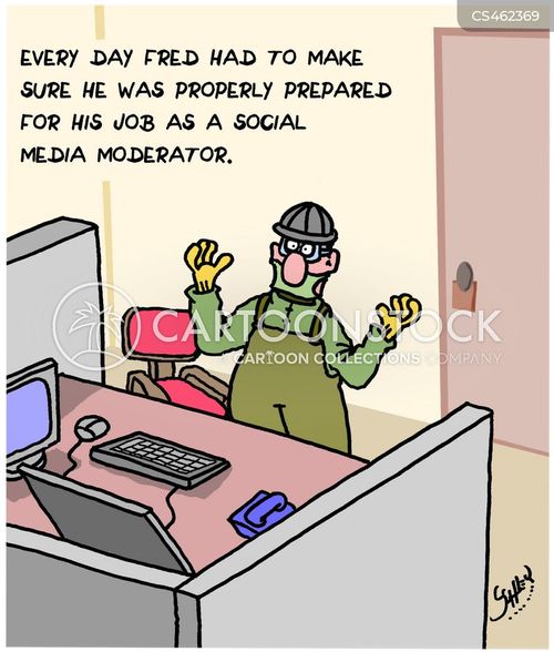 Moderator Cartoons and Comics - funny pictures from CartoonStock