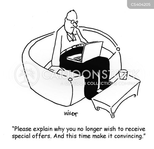 Make An Offer Cartoons and Comics - funny pictures from CartoonStock