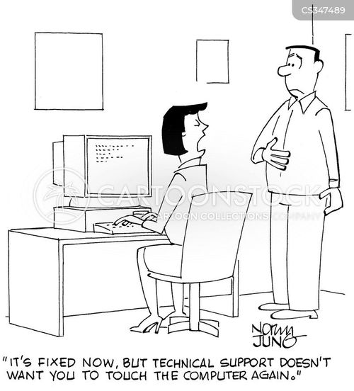 Computer Advice Cartoons and Comics - funny pictures from CartoonStock