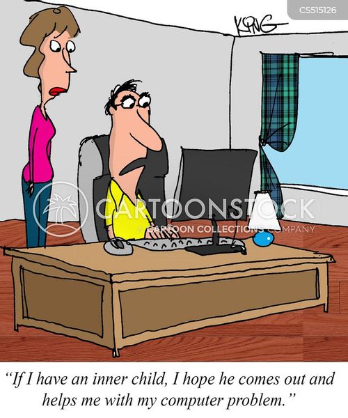 Tech-savvy Kids Cartoons and Comics - funny pictures from CartoonStock