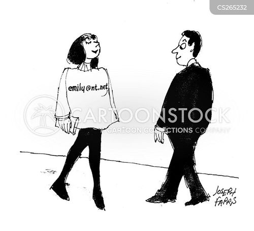 Email Address Cartoons and Comics - funny pictures from CartoonStock