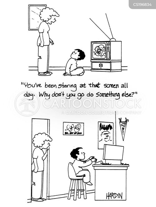 Going Outside Cartoons and Comics - funny pictures from CartoonStock