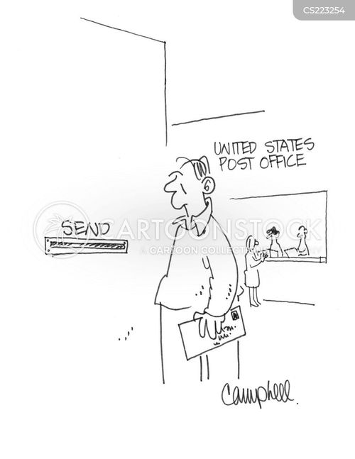 Us Post Office Cartoons and Comics - funny pictures from CartoonStock