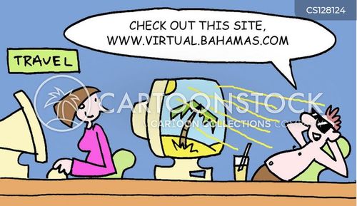 Virtual Vacation Cartoons and Comics - funny pictures from CartoonStock