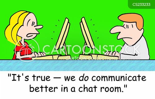 Communication Talk Cartoons and Comics - funny pictures from CartoonStock