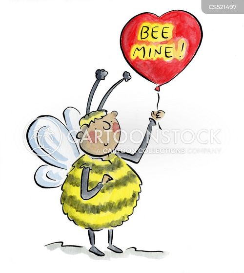 Bee Costume Cartoons and Comics - funny pictures from CartoonStock
