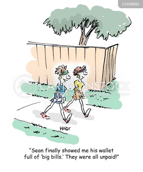 Overdue Bill Cartoons and Comics - funny pictures from CartoonStock