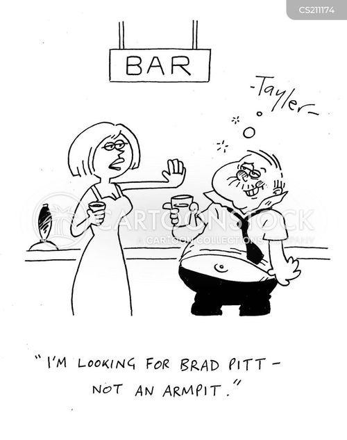 Brad Pitt Cartoons and Comics - funny pictures from CartoonStock