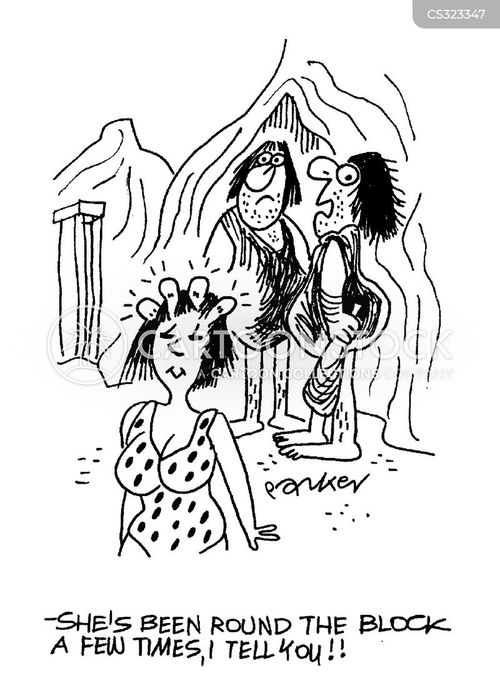 Gets Around A Bit Cartoons and Comics - funny pictures from CartoonStock