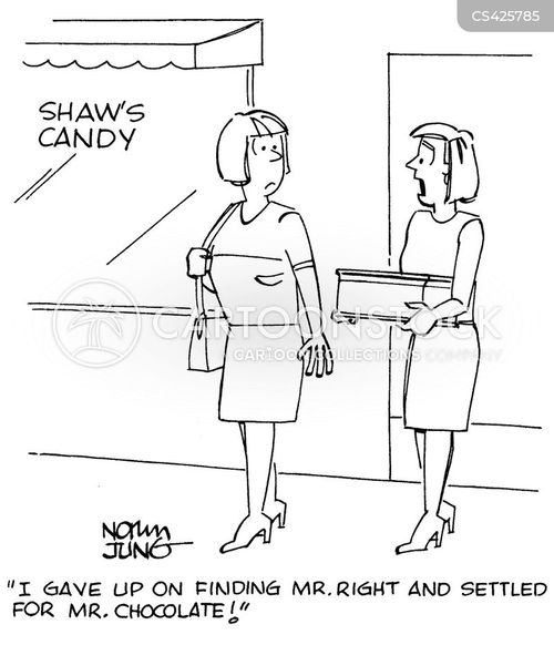 Mr Right Cartoons and Comics - funny pictures from CartoonStock