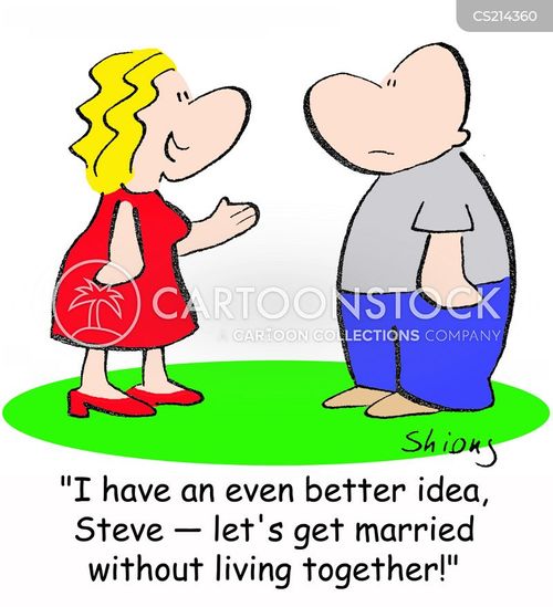 Live Together Cartoons and Comics - funny pictures from CartoonStock