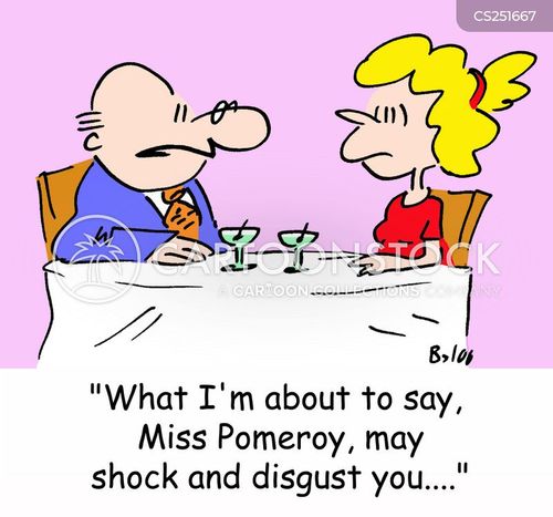 Disgusted Cartoons and Comics - funny pictures from CartoonStock