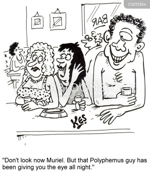 Polyphemus Cartoons and Comics - funny pictures from CartoonStock