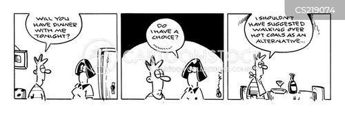 Rebuff Cartoons and Comics - funny pictures from CartoonStock