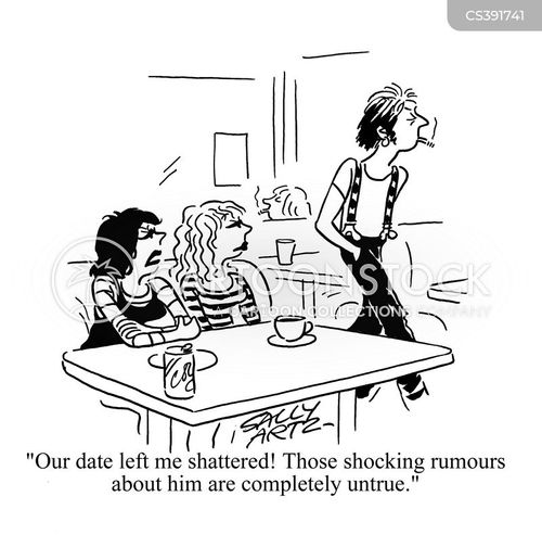 Rumouring Cartoons and Comics - funny pictures from CartoonStock