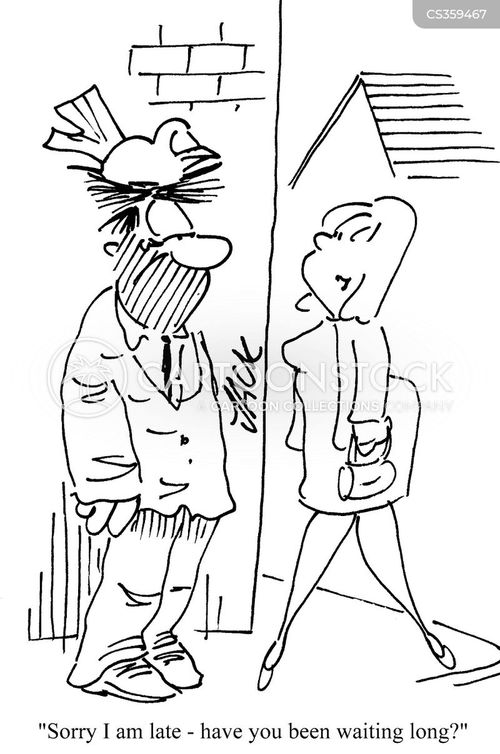 Fashionably Late Cartoons and Comics - funny pictures from CartoonStock