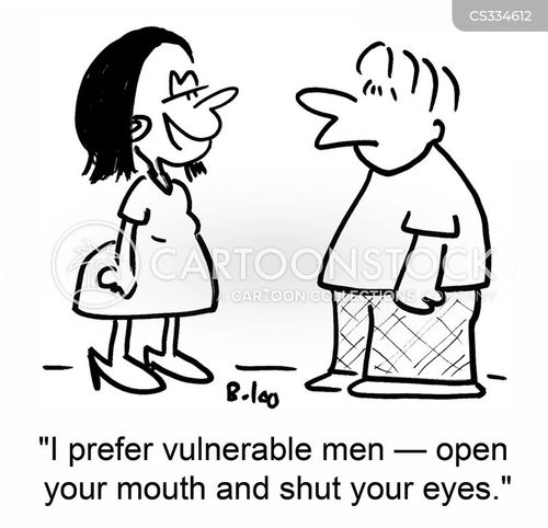 Vulnerability Cartoons and Comics - funny pictures from CartoonStock