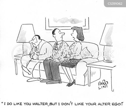 Alterego Cartoons and Comics - funny pictures from CartoonStock