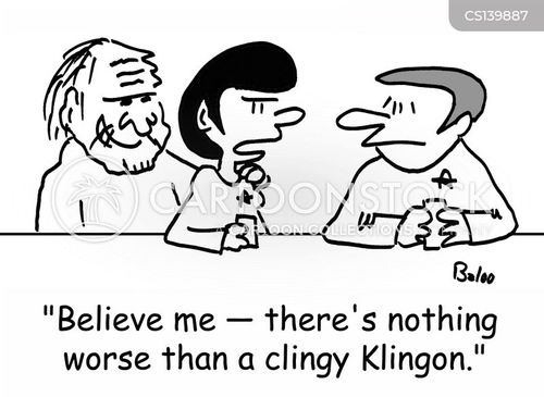 Klingon Cartoons and Comics - funny pictures from CartoonStock