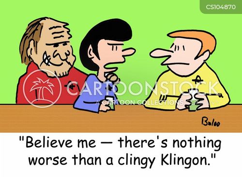 Klingon Cartoons and Comics - funny pictures from CartoonStock