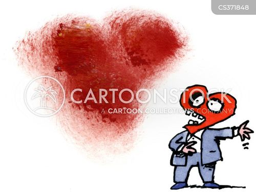 Heart-shaped Gifts Cartoons and Comics - funny pictures from CartoonStock