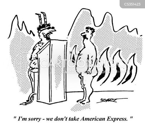 American Express Cartoons and Comics - funny pictures from CartoonStock
