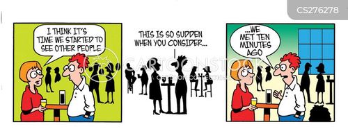 Seeing Other People Cartoons and Comics - funny pictures from CartoonStock