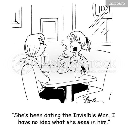 Invisible Boyfriend Cartoons and Comics - funny pictures from CartoonStock