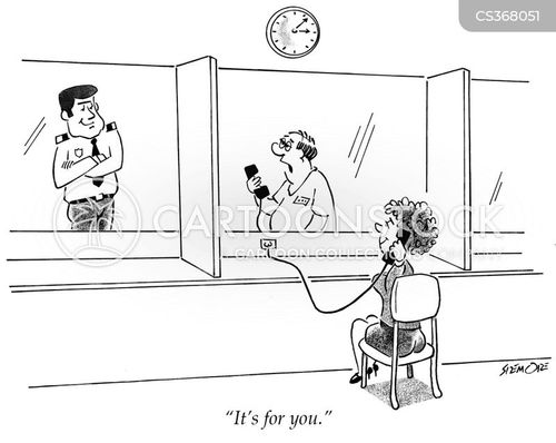 Visitation Hours Cartoons and Comics - funny pictures from CartoonStock