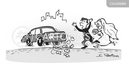 Carjacking Cartoons and Comics - funny pictures from CartoonStock