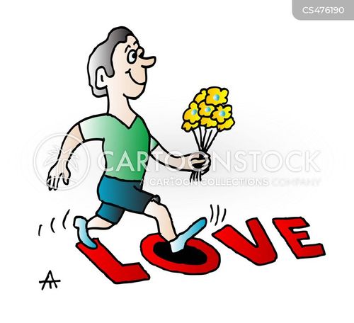 Courting Ritual Cartoons and Comics - funny pictures from CartoonStock