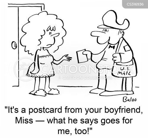 Love Letter Cartoons and Comics - funny pictures from CartoonStock