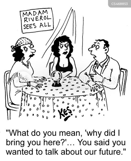 Fortune-telling Session Cartoons and Comics - funny pictures from ...
