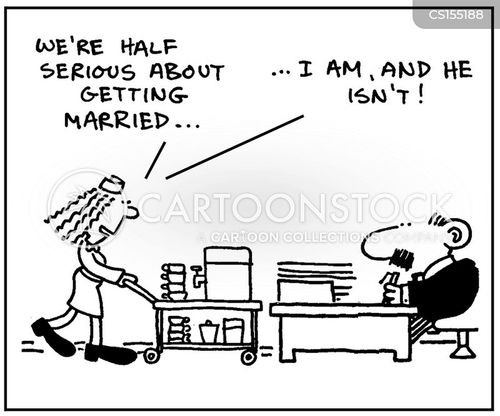 Serious Commitments Cartoons and Comics - funny pictures from CartoonStock