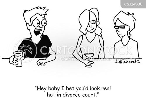 Happy Divorce Cartoons and Comics - funny pictures from CartoonStock