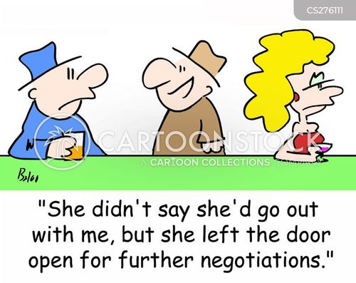 Opening Line Cartoons and Comics - funny pictures from CartoonStock
