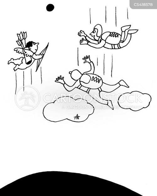 Parachuting Gear Cartoons and Comics - funny pictures from CartoonStock