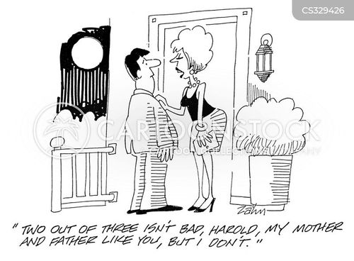 Meeting Parents Cartoons and Comics - funny pictures from CartoonStock