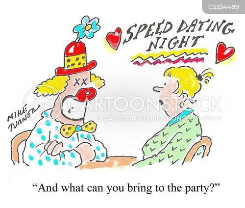 Speed Dating Cartoons and Comics - funny pictures from CartoonStock