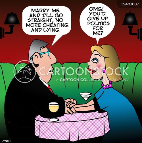 Political Cheating Cartoons and Comics - funny pictures from CartoonStock