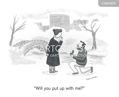 Public Proposal Cartoons and Comics - funny pictures from CartoonStock