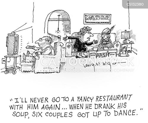 Fancy Restaurant Cartoons and Comics - funny pictures from CartoonStock