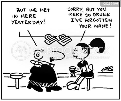 Name Forgotten Cartoons and Comics - funny pictures from CartoonStock