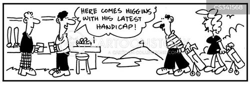 Golf Handicap Cartoons and Comics - funny pictures from CartoonStock